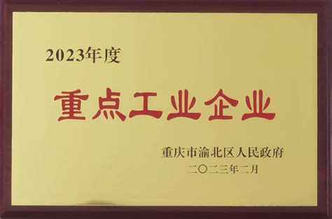 2023年渝北重点工业企业 荣誉资质 国内领先的摄像头模组光学显示解决方案制造商