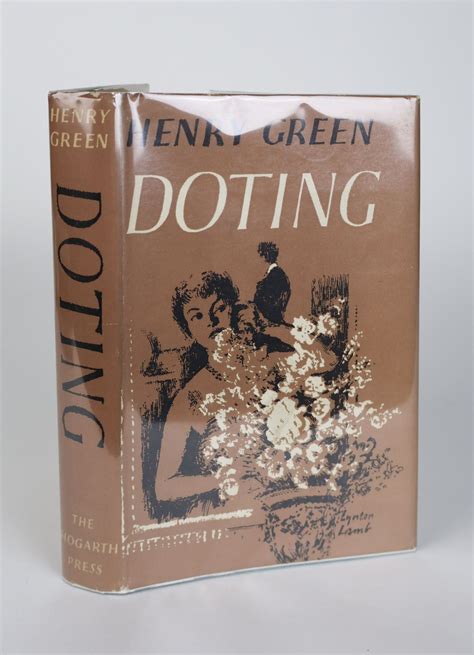 Doting Von Green Henry Hardcover 1952 First Edition First Printing
