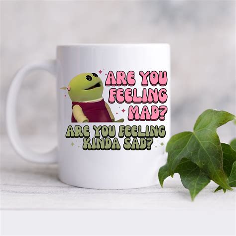Are You Feeling Mad Nanalan Coffee Mug Peepo Nanalan Mug Mona T