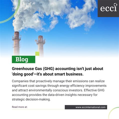 The Role Of GHG Accounting In Sustainability ECC International
