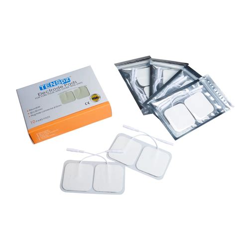 Buy Konmed20 Pieces Tens Electrodes 2 X 2 Re Usable Tensems Unit