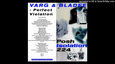 Varg2tm And Bladee Perfect Violation Alternate Version Youtube
