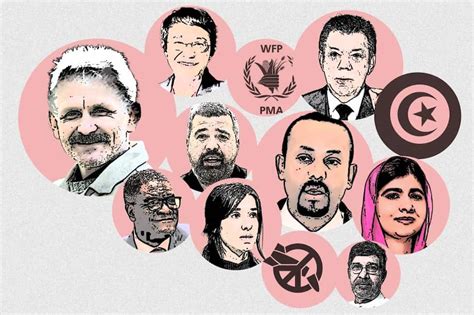 Los últimos diez ganadores del premio Nobel de la Paz quiénes han