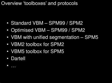 Ppt Voxel Based Morphometry Powerpoint Presentation Free Download Id1224497