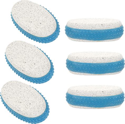Natural Foot Pumice Stone For Feet Borogo 2 Pack Lava