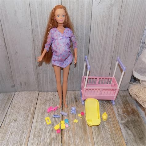 Barbie Pregnant With Baby Etsy