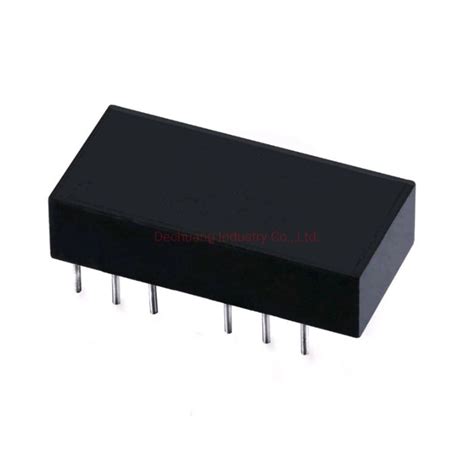 Single Port 10 100 Base T 12 Pin Low Profile Ethernet Lan Transformer Modules China 10 100mb
