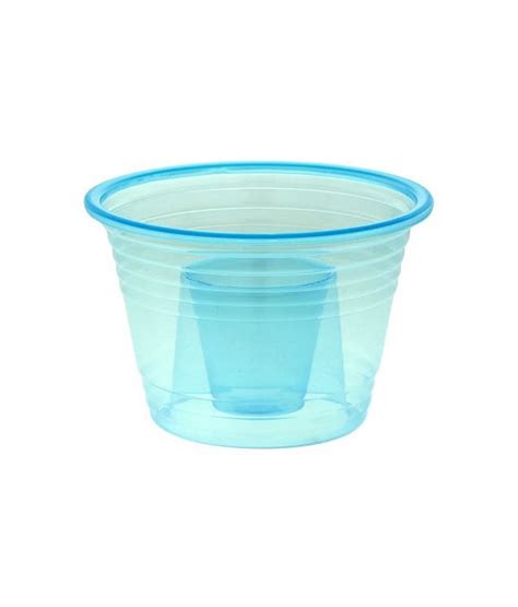 Zappy 100 Blue Disposable Plastic Party Bomber Shot Glasses Buy Online