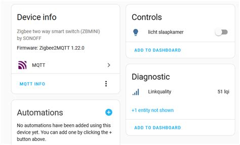 Z2m Switch Isnt Recognized Zigbee Home Assistant Community