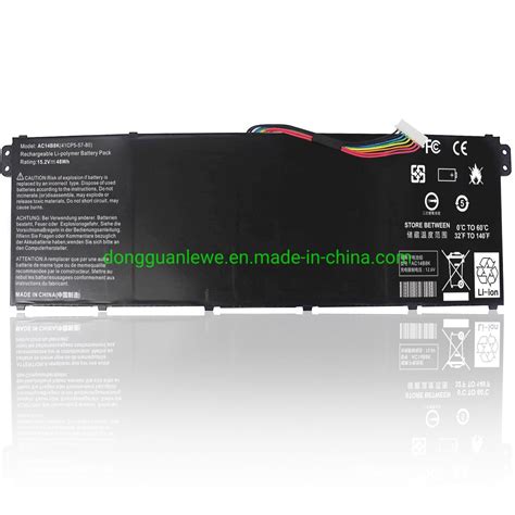 Rechargeable Replacement Li Polymer Batteries Laptop Battery For Acer