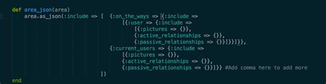 Json Ruby On Rails Asjson Include Where Stack Overflow