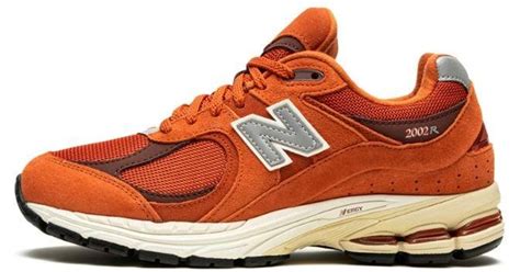New Balance M2002 Burnt Orange Shoes For Men Lyst Uk