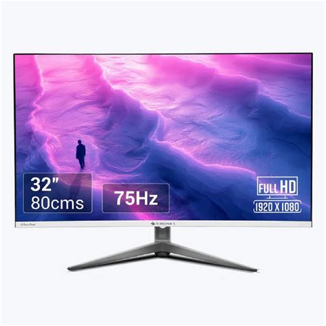 32 Inch Curved Zebronics EA320 LED Monitor 1920 X 1080 Wall Mount At