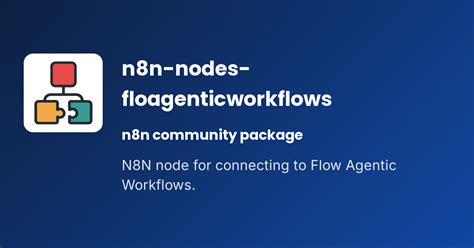 N8n Nodes Floagenticworkflows N8n Community Package Ncnodes