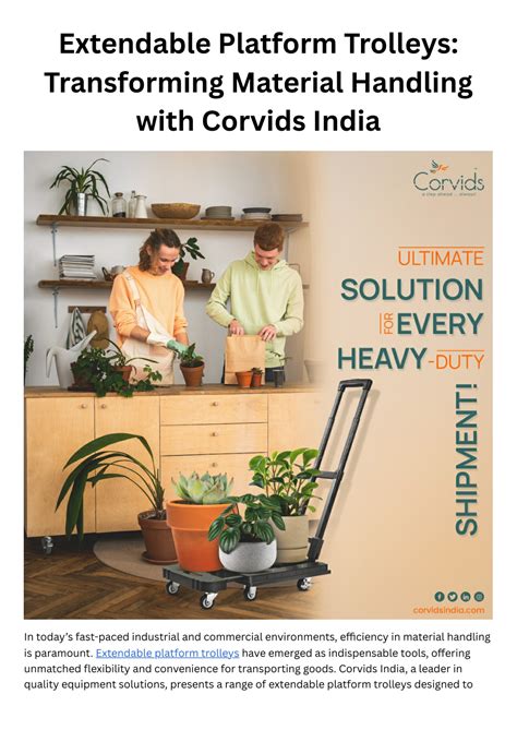 Ppt Streamline Your Operations With Corvids India S Extendable