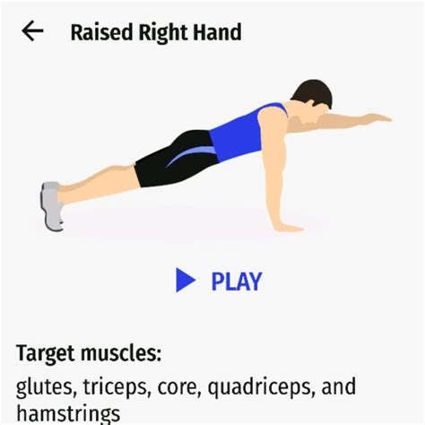 Right Hand Raised Plank By Michael B Exercise How To Skimble