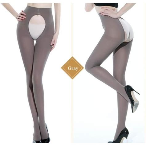 Collantcollant érotique En Velours Grande Taille Sans Entrejambe