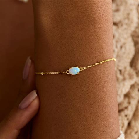 Opal Bracelet Etsy