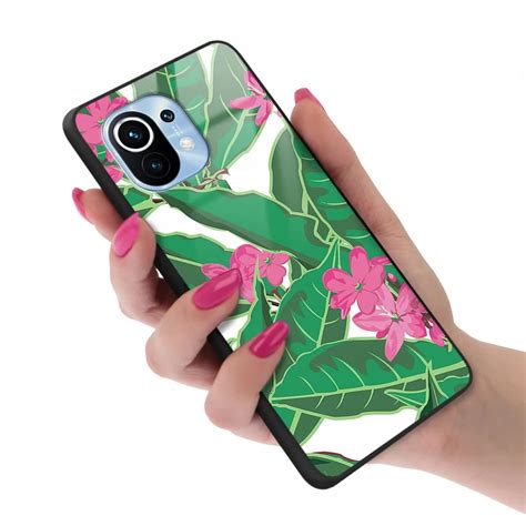 Etui GLASS Do XIAOMI Mi 11 Kwiaty Wiosenne Wzory Funnycase Sklep EMPIK COM