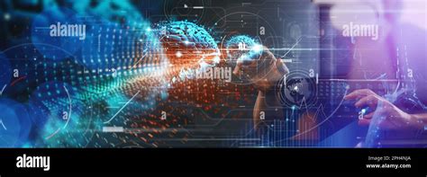 Machine Learninghand Touching Brain Of Ai Symbolic Artificial
