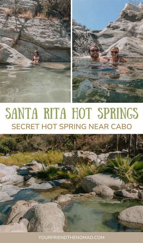 Santa Rita Hot Springs In Baja California Sur Mexico Travel Hot