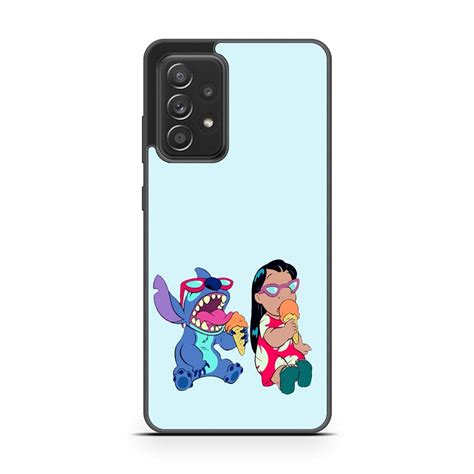 Lilo And Stitch Eating Ice Cream Samsung Galaxy A52 5g A53 5g Case