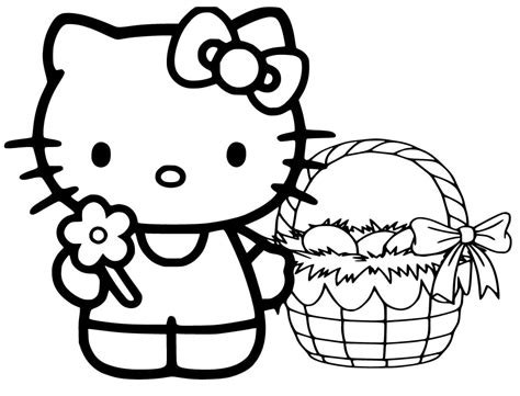 Hello Kitty Easter Basket