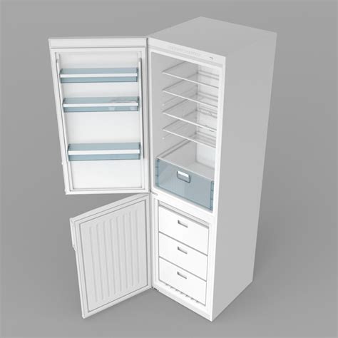 Premium Photo Fridge 3d Model