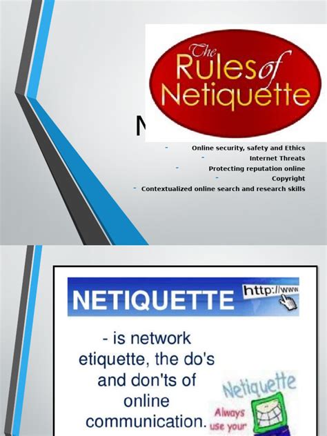 Lesson 2 Rules Of Netiquette Pdf