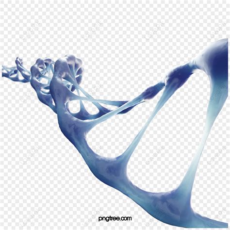 Abstract Blue Dna Sequence 3d Elementcrystalsmedical Mask Png Hd