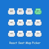 React Seat Map Picker Source Code SellAnyCode