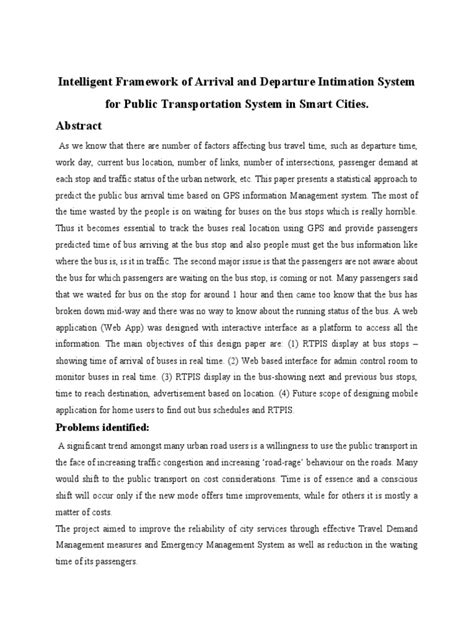 Bus Uml Diagram P176 Abstract Pdf Public Transport Bus