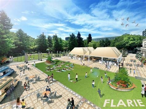 「サードプレイス〜シェアするガーデン〜」flarie 久屋大通庭園フラリエ 花と緑に囲まれたライフスタイルガーデン