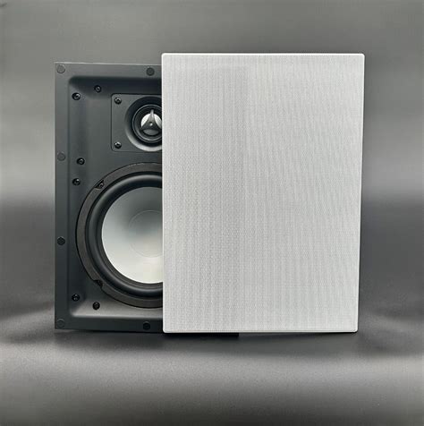 Rectangle Inwall Speaker Back Box With 65 Inch Woofer Each