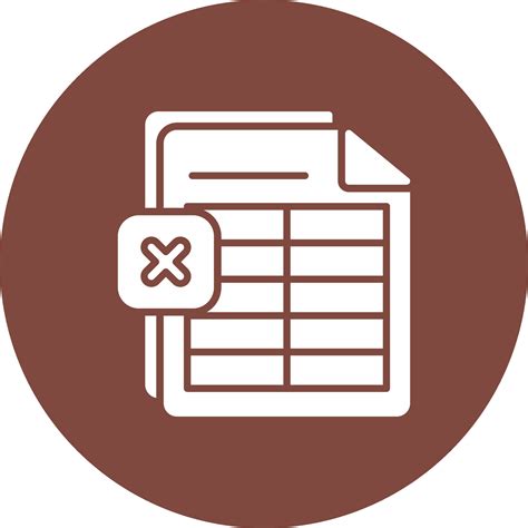 Excel Glyph Multi Circle Icon 43354214 Vector Art At Vecteezy