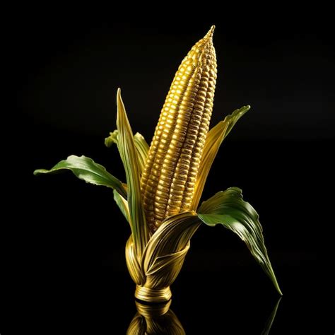 Premium Ai Image Corn Ear Isolated