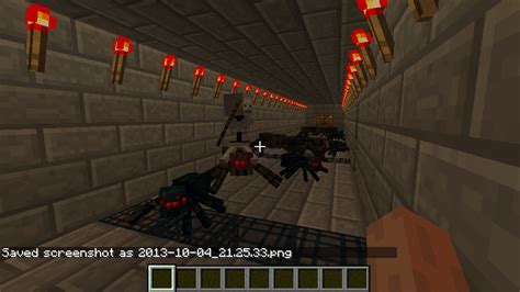 Minecraft Minigame Slap The Spiders Maps Mapping And Modding