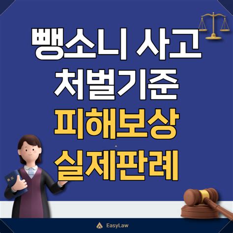 뺑소니 사고 후 처벌과 피해 보상 법적 기준과 판례 분석