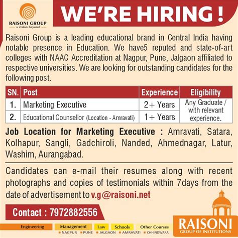 Vaibhav Ghurde On Linkedin Hiring Hiringalert Marketingexecutive