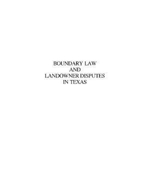 Fillable Online BOUNDARY LAW Fax Email Print PdfFiller