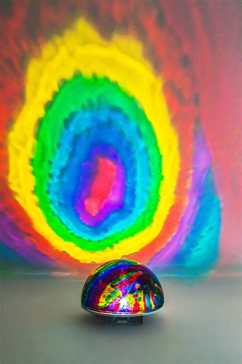 Lightpainting Mood Light Projection Night Light Portable Glass Etsy