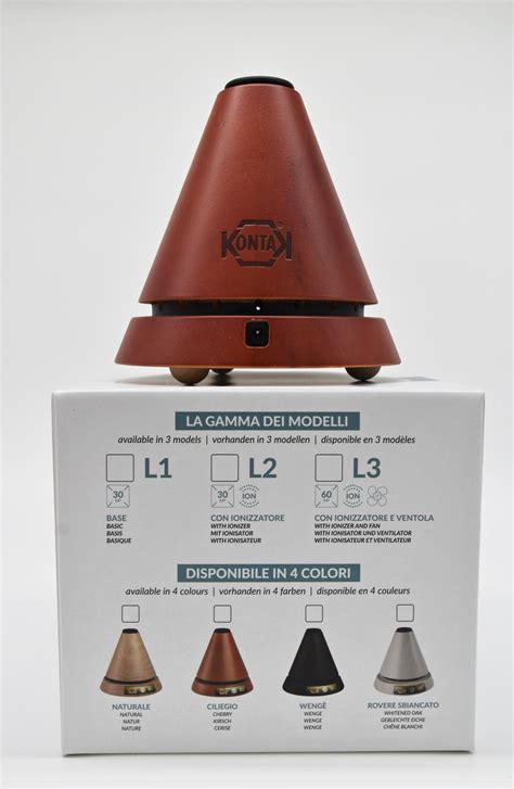 Propolis Diffuser Model L1 Real Wood Cherry Colour Ip Roco Apitherapy