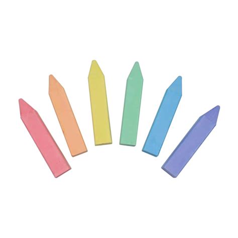Buy In Bulk 24 Packs 6 Ct 144 Total Primary Sidewalk Chalk Set By