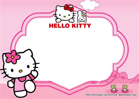 Hello Kitty Template 45 Koleksi Gambar