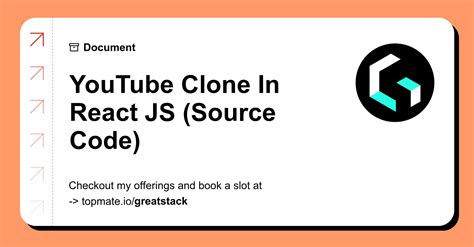 youtube clone in react js source code with greatstack
