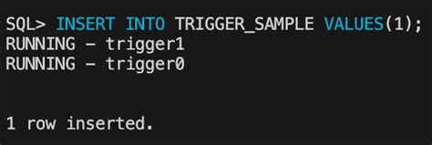 Code Conversion Chronicles Trigger Order Of Processing In Oracle To