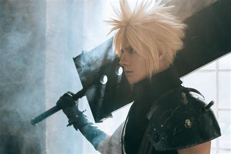 Ff7 Cloud Cosplay Final Fantasy Vii Remake Cloud Strife Girl Ver2