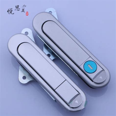 AB302 1平面锁 工业设备柜门锁 配电柜门锁 网络机柜门锁 亚光