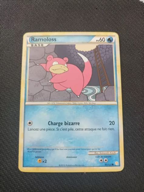 CARTE POKÉMON RAMOLOSS 81 123 Heartgold SoulSilver EUR 4 00 PicClick FR