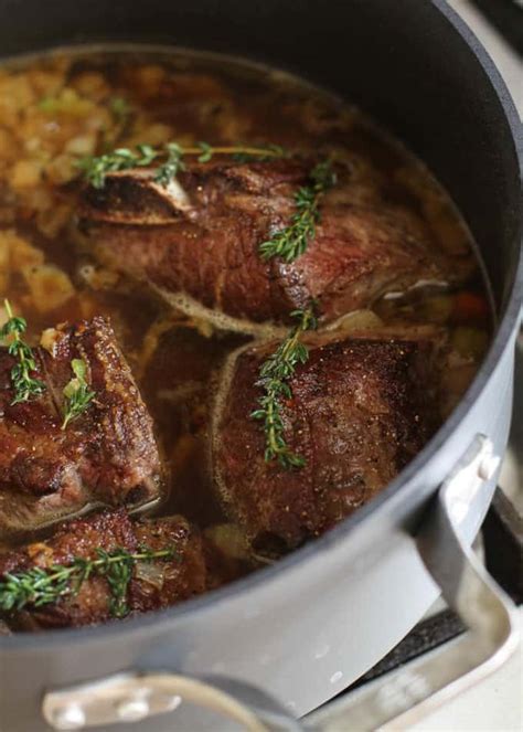Braised Red Wine Short Ribs Recipe And Easy Step By Step Inquiring Chef